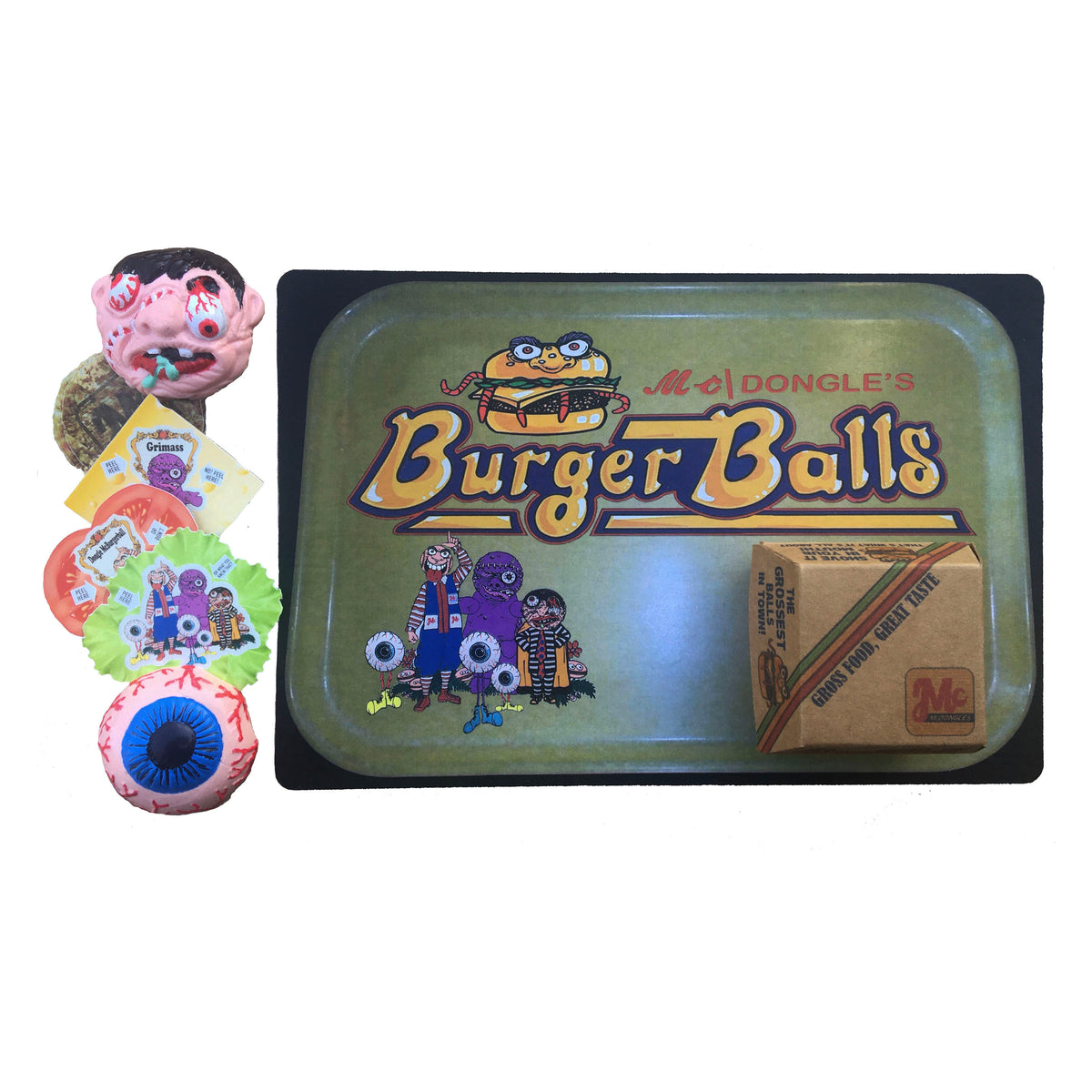 McDongle’s Burger Balls Set A & B by Folklore Industries – DKE Toys